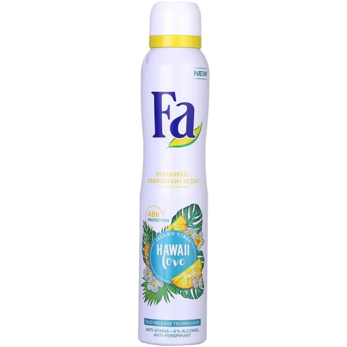 Buy FA DEO SPRAY HAWAI LOVE 200ML | Archemics, Shop in Mauritius